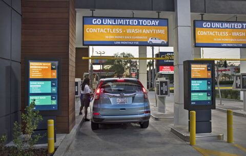 Car Wash Digital Menu Boards | DSA Signage